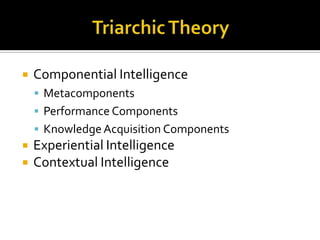 Intelligence | PPT