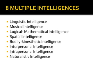 Intelligence | PPT
