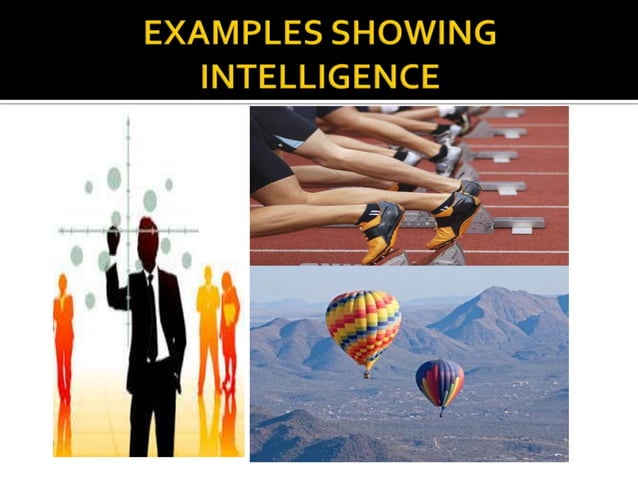 Intelligence | PPT