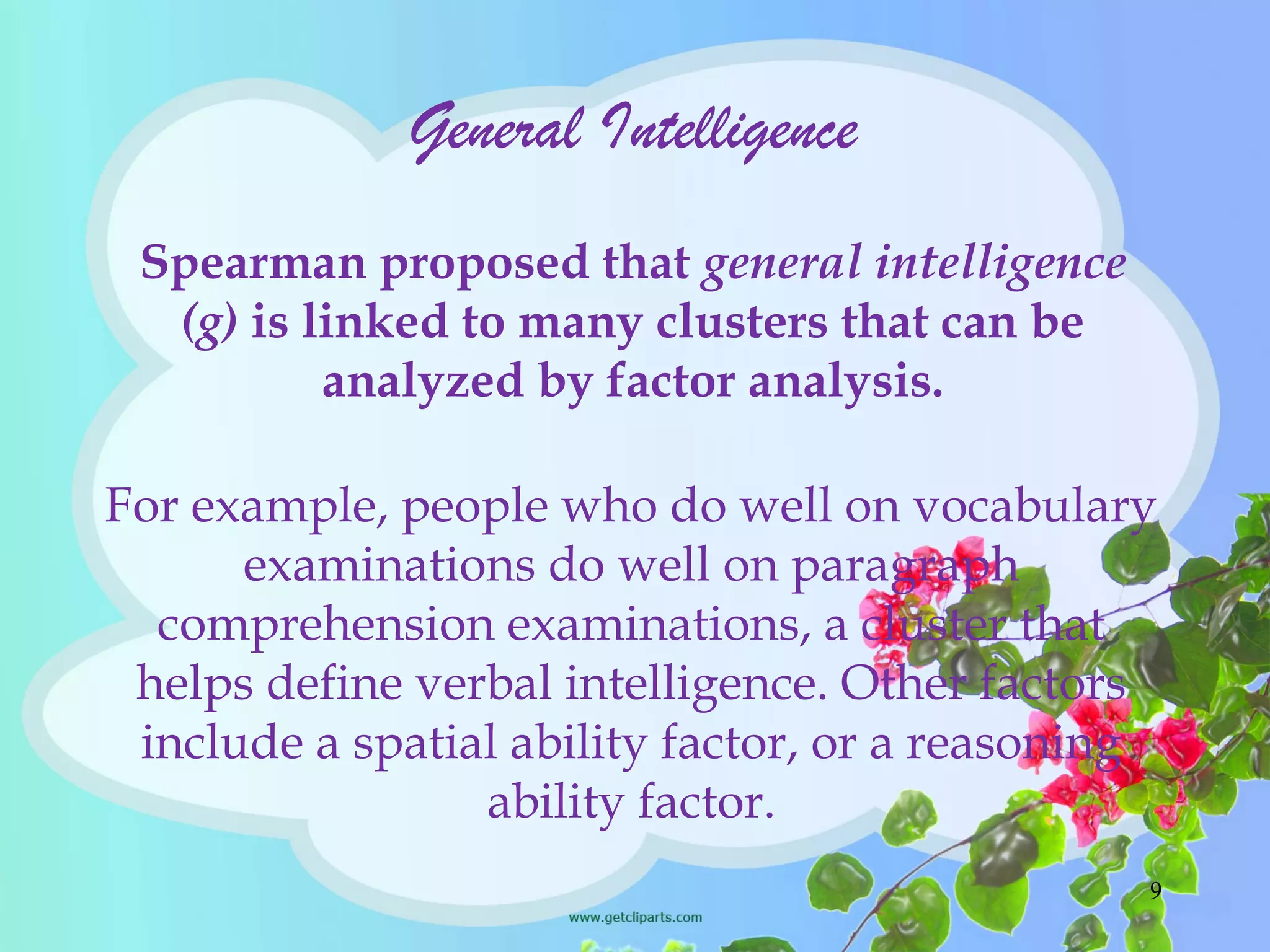 Intelligence | PPT