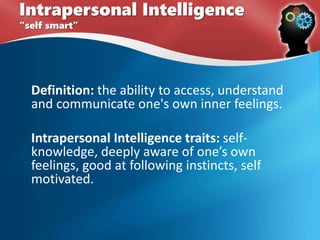Intelligence | PPT