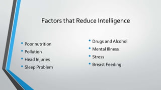 Intelligence | PPTX