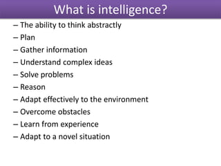 Intelligence | PPTX
