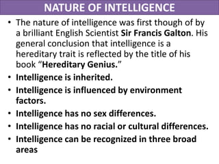 Intelligence | PPTX