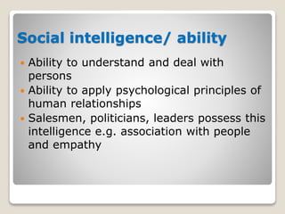 Intelligence | PPTX