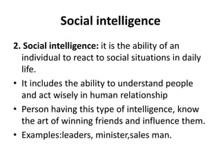 Intelligence | PPTX