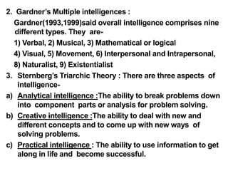 Intelligence | PPT