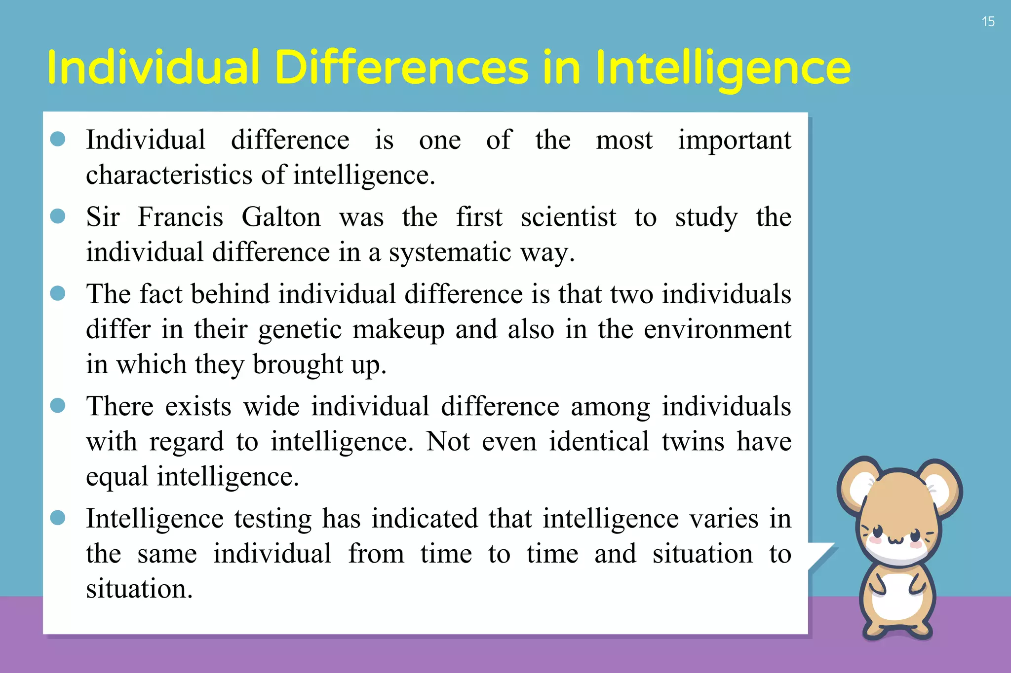 Intelligence- Cognitive Processes, Psychology | PPTX