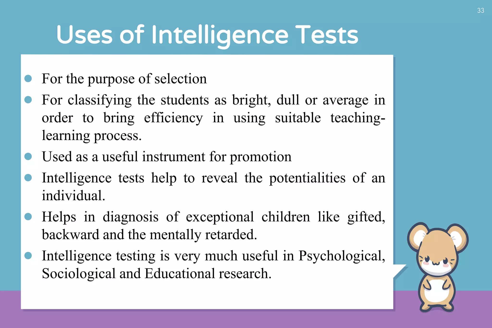 Intelligence- Cognitive Processes, Psychology | PPTX