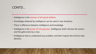 Intelligence | PPTX