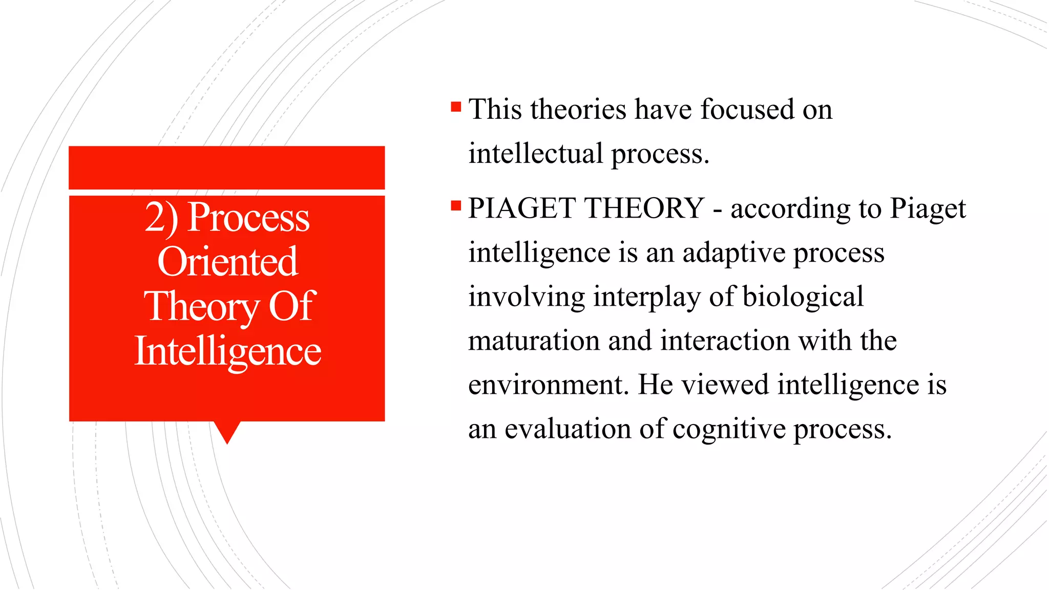 INTELLIGENCE | COGNITIVE FACTOR | PSYCHOLOGY | PPTX