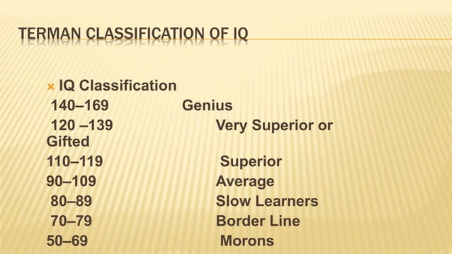 intelligence defination and types theories of intelligence | PPT