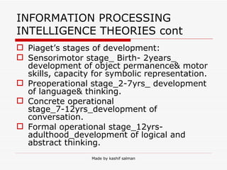 Intelligence | PPT