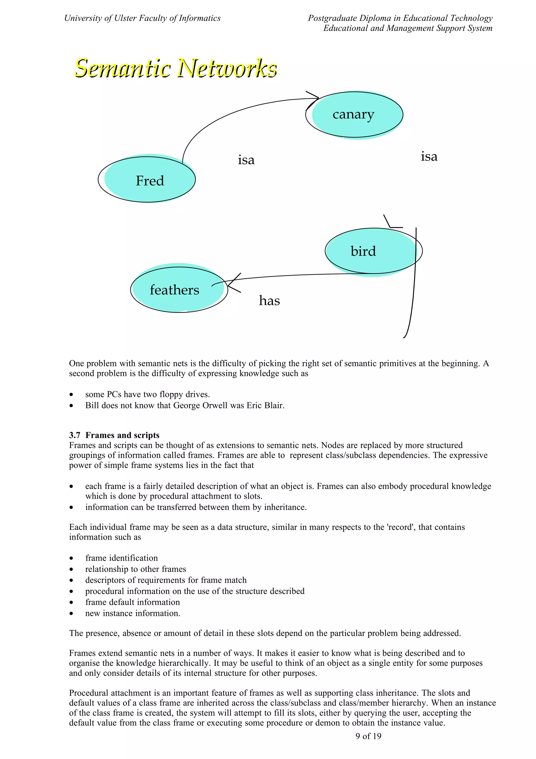 Intelligence and Knowledge | DOC