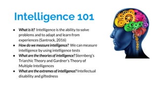 Intelligence | PPTX | Education