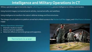 Intelligence and counter terrorism | PPTX