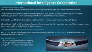 Intelligence and counter terrorism | PPTX