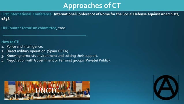 Intelligence and counter terrorism | PPTX