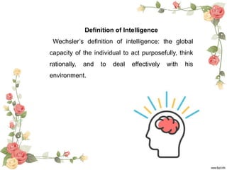 Intelligence and emotional intelligence | PPT