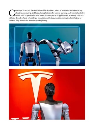 Intelligence and Emotional Understanding Can Tesla optimus Think….pdf
