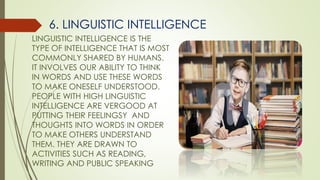 Intelligence & Its Types | PPT