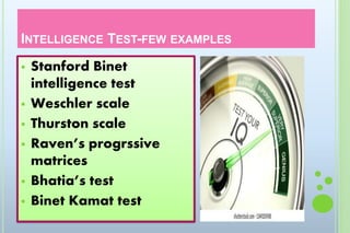 Tools & techniques of data collection.-intelligence &aptitude tests ...