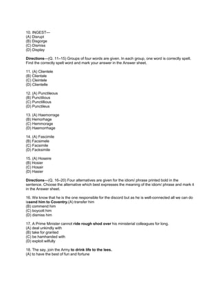 Intelligence bureau assistant central intelligence officer paper | PDF