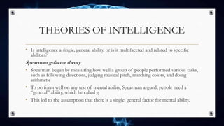 Intelligence | PPT