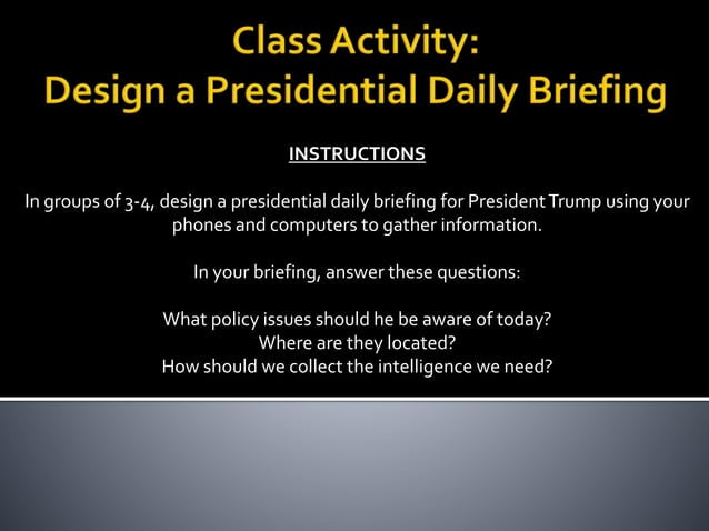 Intelligence Collection and Analysis | PPT