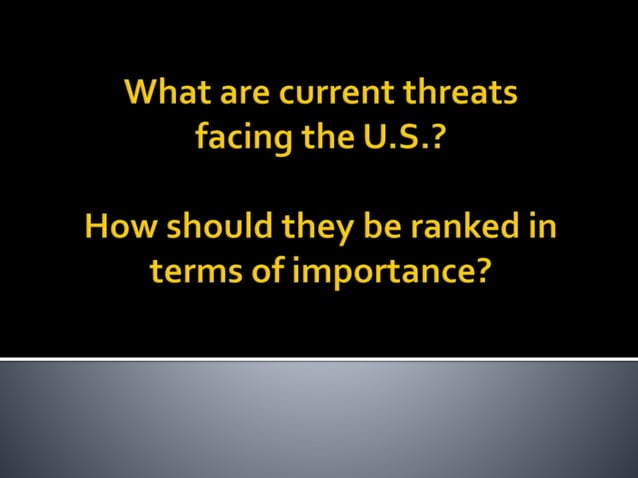 Intelligence Collection and Analysis | PPT