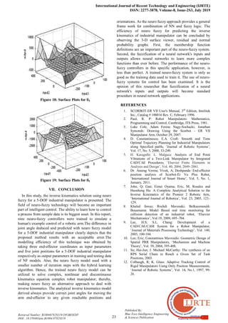 Intelligence decision making of fault detection and fault tolerances method for industrial ...