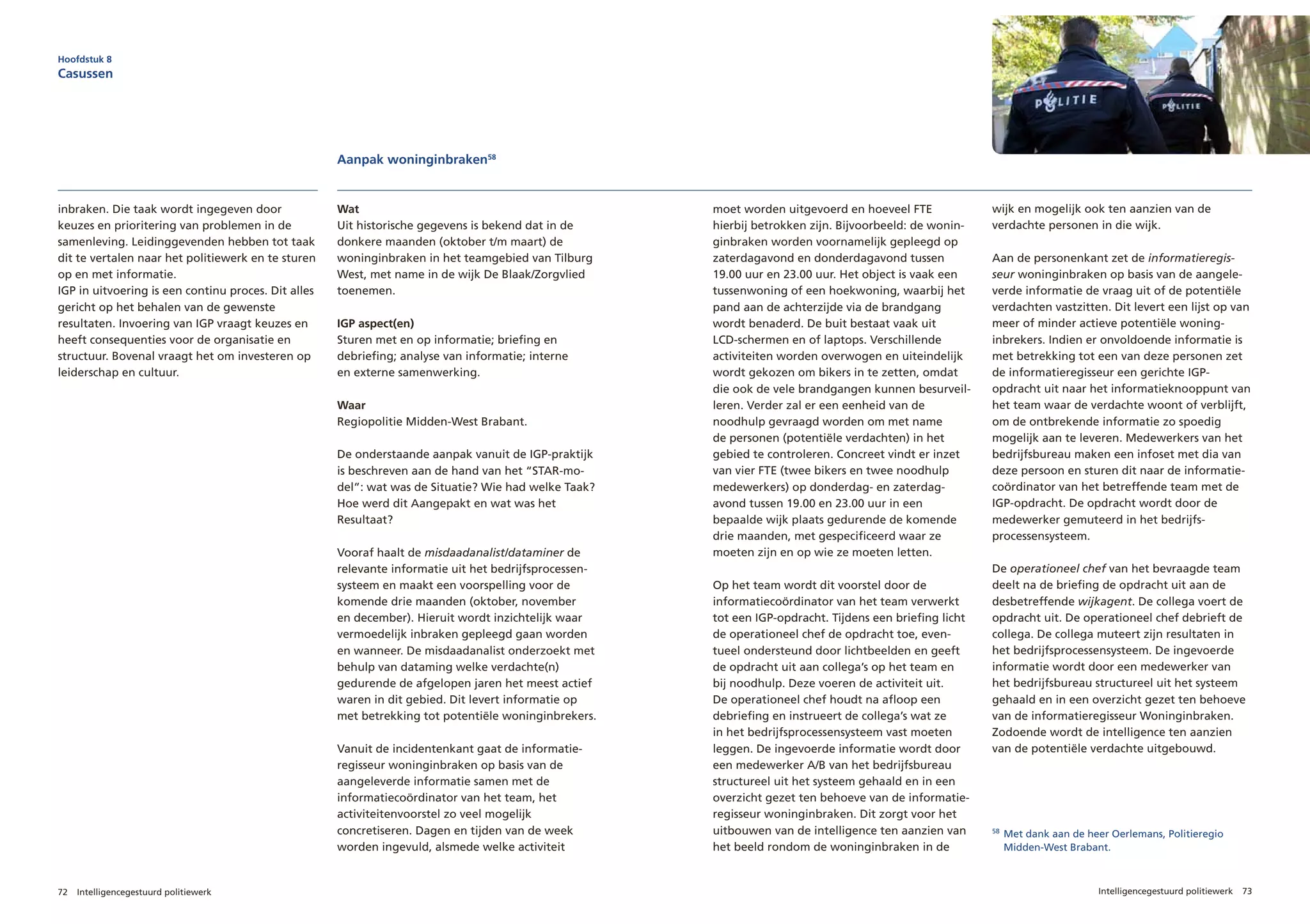 Intelligencegestuurd politiewerk | PDF