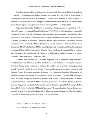Armata Română în al Doilea Război Mondial | PDF