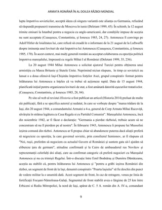 Armata Română în al Doilea Război Mondial | PDF