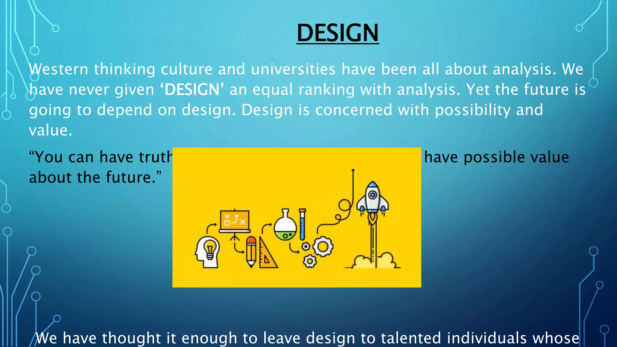 INTELLIGENCE IS NOT ENOUGH | PPTX