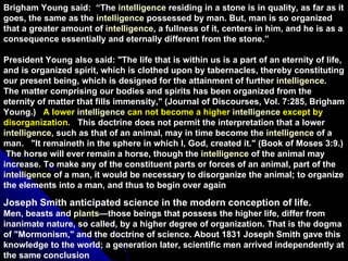 Intelligence,light,truth in ENGLISH | PPT