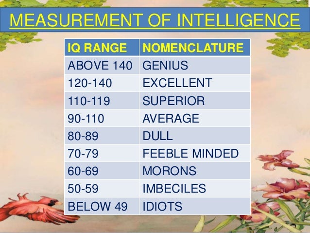 Intelligence & multiple intelligence