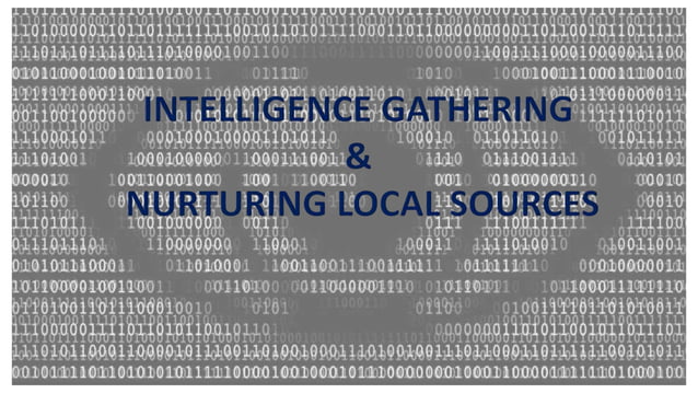 Intelligence & networking | PPT