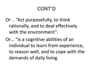 Intelligence presentation.ppt