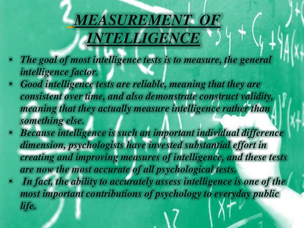 Intelligence quotient