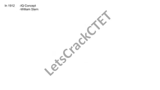 Intelligence quotient PDF.DOWNLOAD FROM HERE. | PPTX