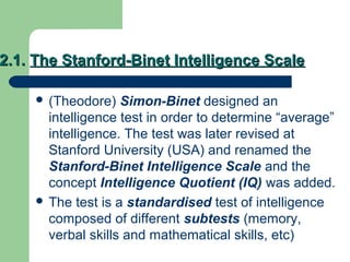 Intelligence revised | PPT