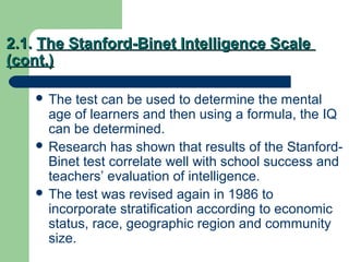 Intelligence revised | PPT