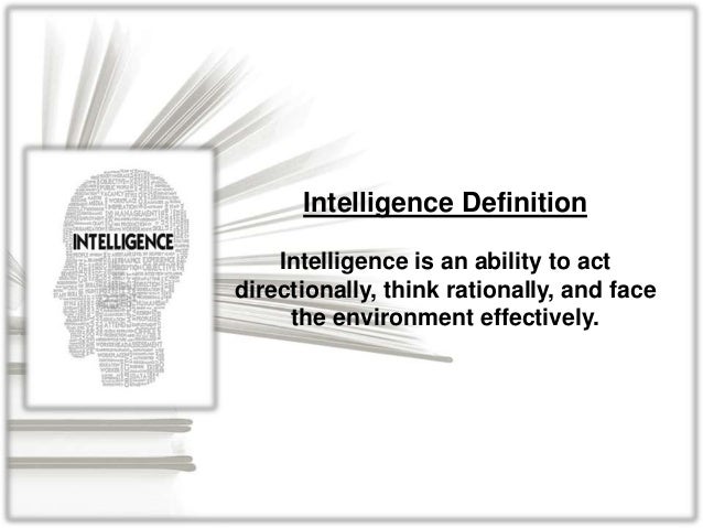 Psychology Intelligences guilford