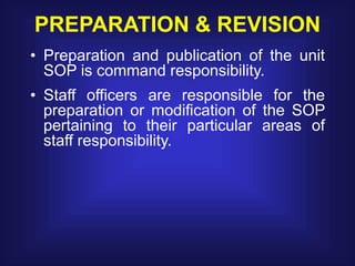 INTELLIGENCE Special operations procedures | PPT