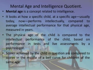 Intelligence test | PPT