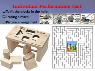 Intelligence test | PPT
