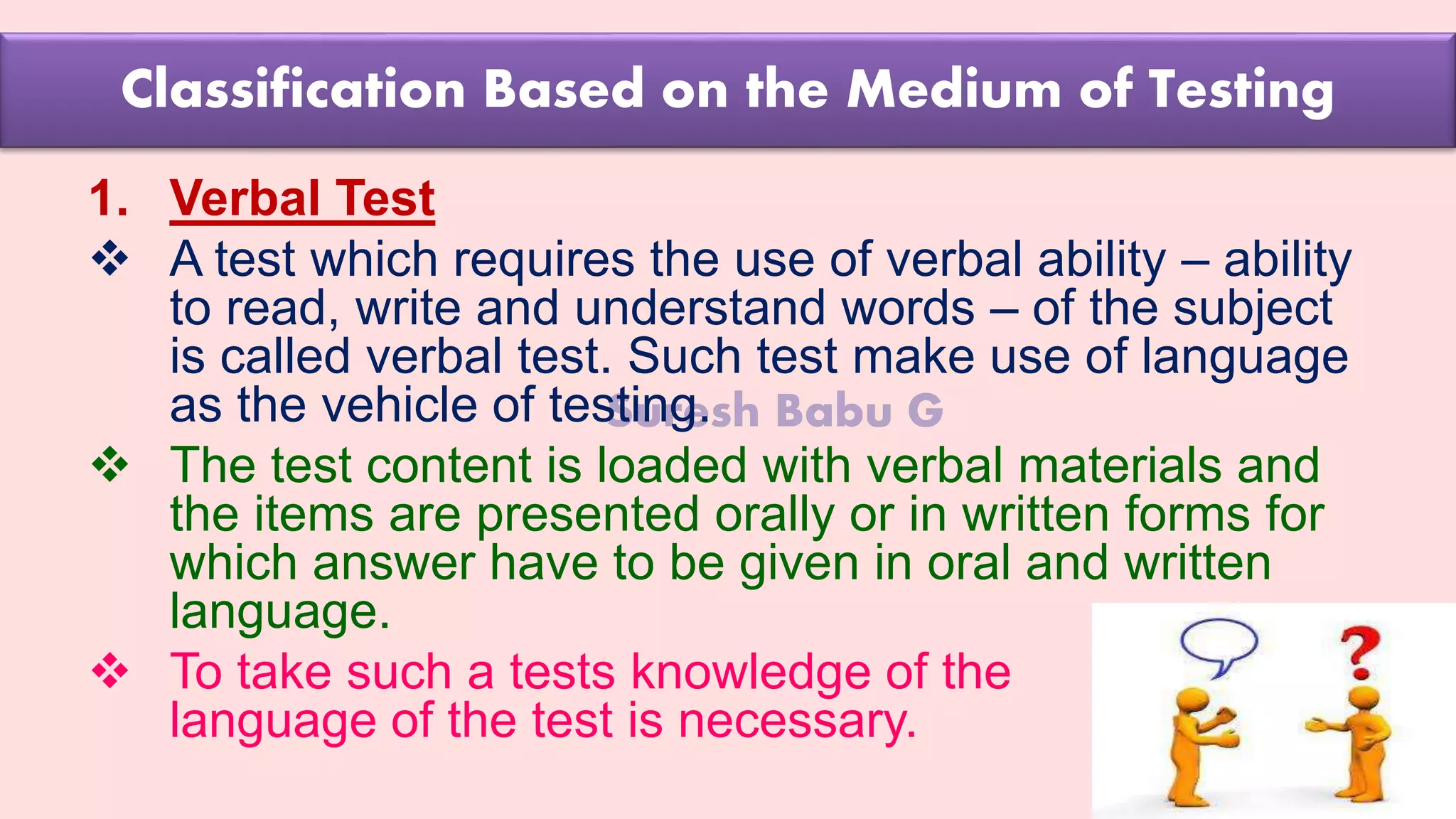 Intelligence Test - Categories of Intelligence tests – uses and ...