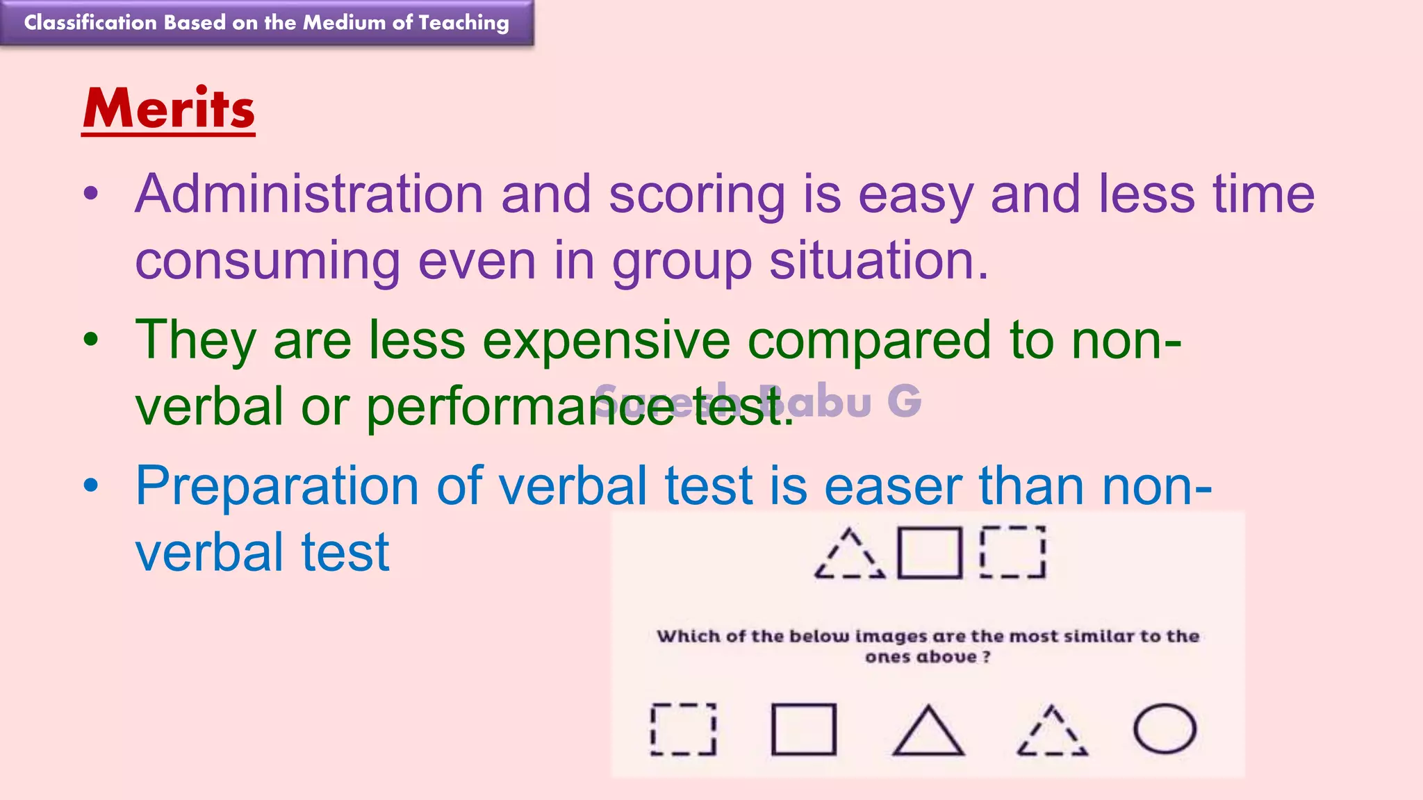 Intelligence Test - Categories of Intelligence tests – uses and ...