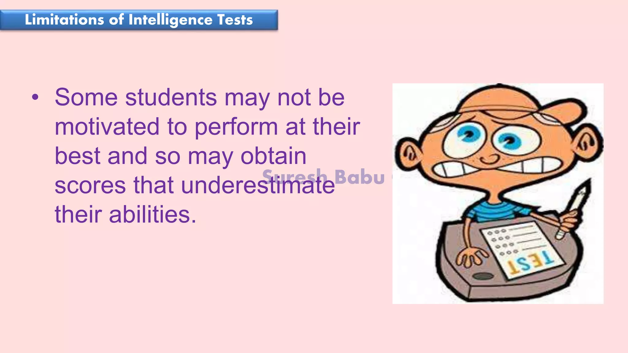 Intelligence Test - Categories of Intelligence tests – uses and ...